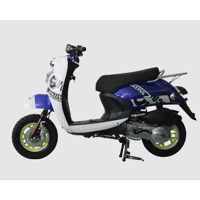 小龟王踏板摩托车燃油车电动助力车女士代步车轻便车韩版摩托车