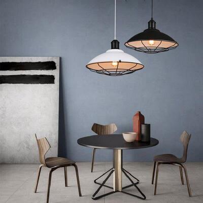 oft创意个性328古单头铁艺复工l业风餐办公室工程商铺装厅饰照明