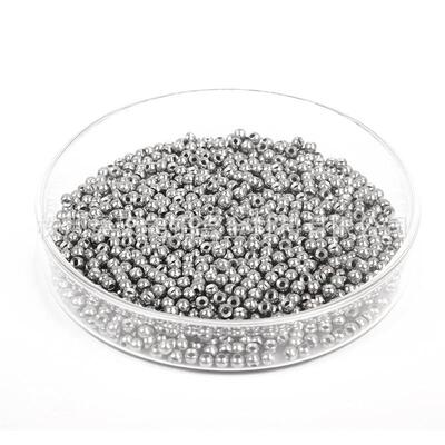 本色钨豆 飞蝇钓钨渔坠 钨孔珠 G型tungsten beads 尺寸规格齐全