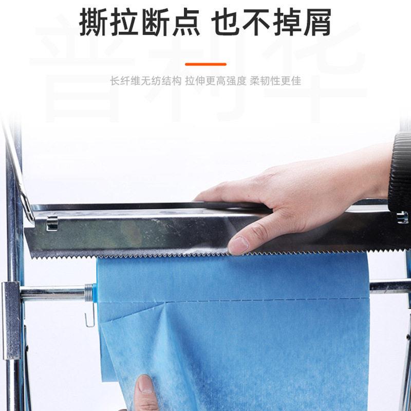 无尘工业擦拭纸工厂吸油吸水卷筒纸擦试纸白色蓝色平纹大卷擦拭纸
