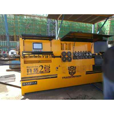 新款者2号型弯箍机弯DTC 自动控钢筋箍机数 钢全筋调直切断机