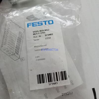 FESTO 费斯托 电磁阀 VUVG-B14-M52-MZT-F-1T1L 573483 现货