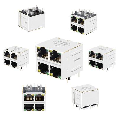 43860-5025工厂E系列网口RJ45空口连接器