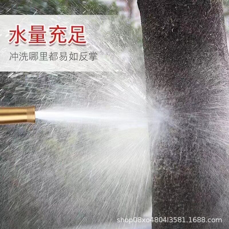 高压洗车水枪增压冲洗喷头喷枪园林浇花家用刷车自来水冲洗地软管