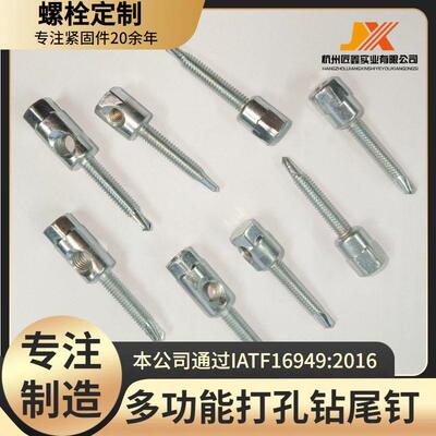国外吊顶安装螺栓多功能打孔钻尾螺钉跨境Ceiling bolts