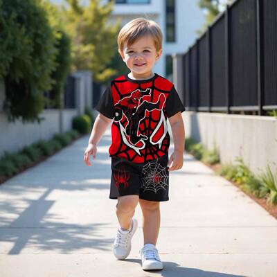 Teen Boy Football #7 Print Short Sleeve Round Neck T-Shirt