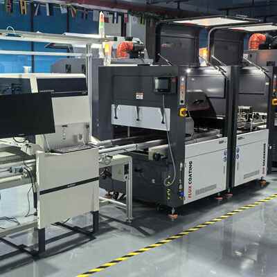 在线全自动浸焊机 S600PLUS 代替选择性波峰焊 双面混装焊接