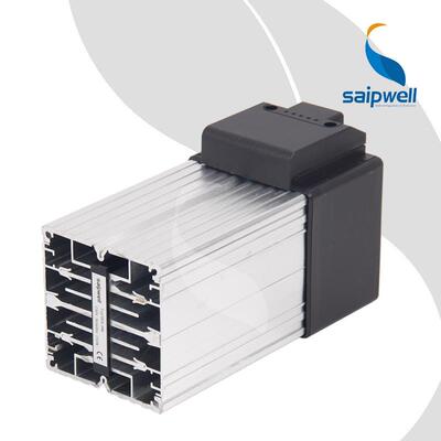 机柜加热器HGL046-500w温控风机加热器PTC铝合金发热器