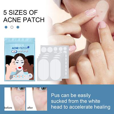 EELHOE Acne Patches - Hydrocolloid Invisible Pimple Patches