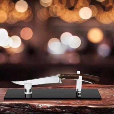 Acrylic Knife Display Stand Fixed Blade Knives Collection