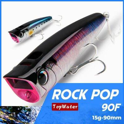 Artificial Hard Bait 90mm 15g Topwater Bubble Baits with