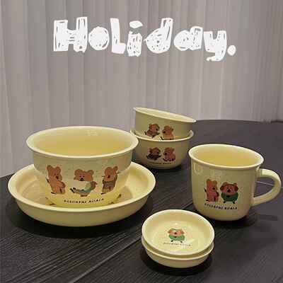 Cute Koala Series Ceramic Breakfast Tableware Mug