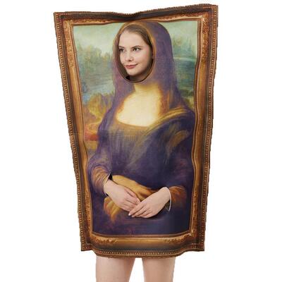 Halloween party fun parody mural costume jumpsuit派对演出服
