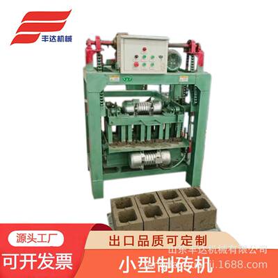 非洲畅销小型砖机QTJ4-35B2混凝土水泥高效制砖出口投资小