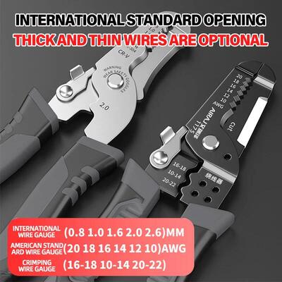 Wire Stripping Pliers Multifunctional Electrician Special To