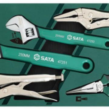 SATA世达 工具托组套-5件活动扳手及钳子 09909A