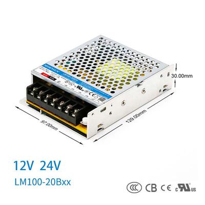 LM35/50/100~350W开关电源-20B超薄220V转12V24VDC宽压10B变压器