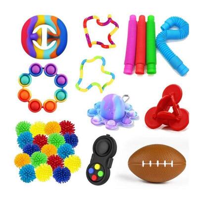 Fidget Toys Pack Anti Stress Adults Kids Squeeze Sensory Aut