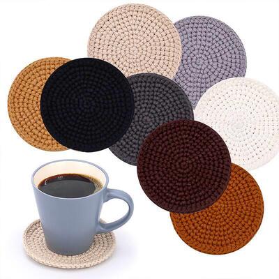 LMDZ Crochet Kit for Beginners Adults Flower Kits Coasters