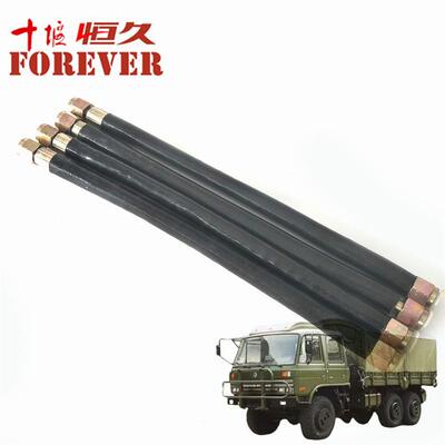 东风EQ2102越野车配件-备胎架油管总成/31A07B-06010