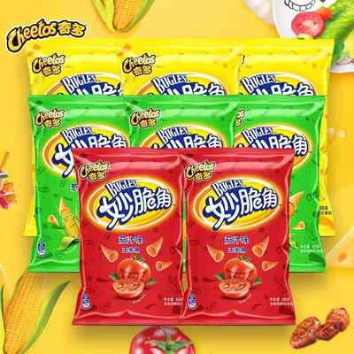 奇多妙角40g40儿童零食小吃*包尖角脆薯片脆组合装膨化食品XBA大