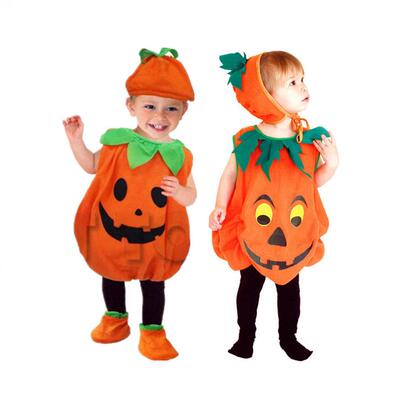 Halloween Kids Pumpkin Baby Cosplay Performance Costume