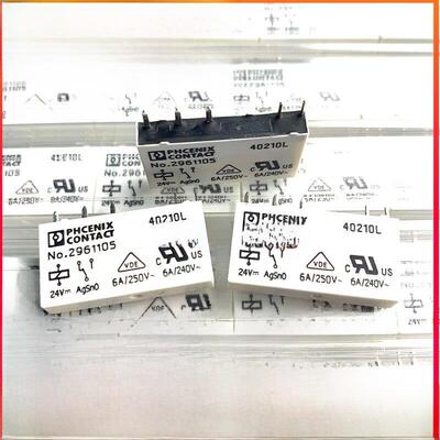 全新库存编号2961105 24V 6A凤凰继电器2961121 24V 2961118