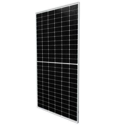 厂家直销PERC550W全黑单晶太阳能板家用商用屋顶光伏电站