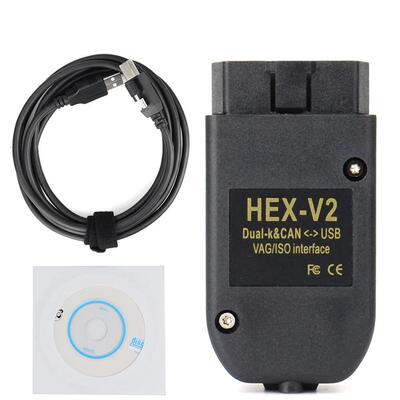 HEX-V2 VCDS VAG COM 25.3多语言汽车诊断仪