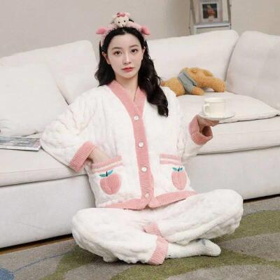 Thickened Coral Fleece Women