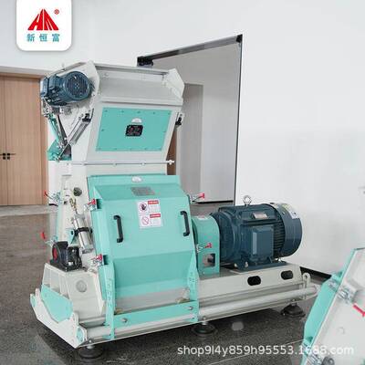 大中型饲料厂水滴粉碎机运行稳定振动小40型效粉碎设备37kw