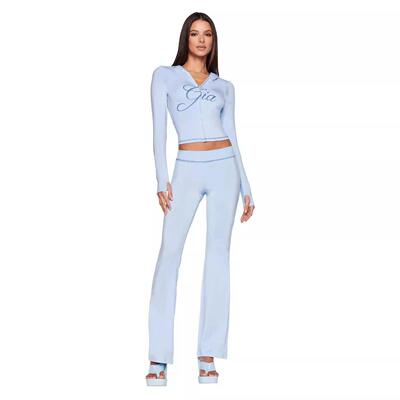 BLARE TRACKPANT - BLUE : BABY BLUE Casual Daily Wear