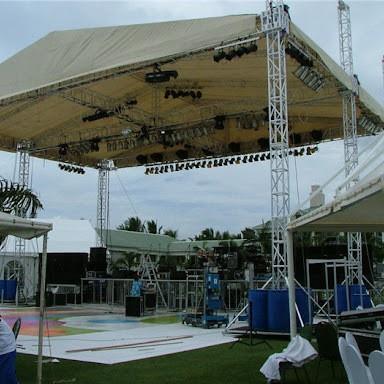 创笙直销custom款舞台铝合金广告牌婚礼庆典直销螺丝架