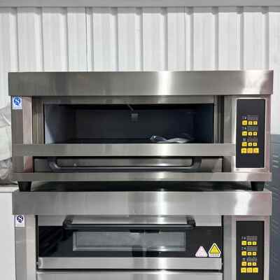 商用层炉甲板炉 一层两盘蛋挞面包烤箱 Food Bakery equipment