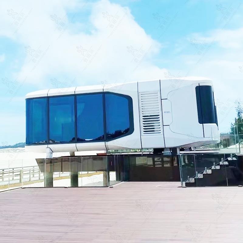 户外露营移动星光太空舱钢结构集成式景观房屋景区网红度假民宿
