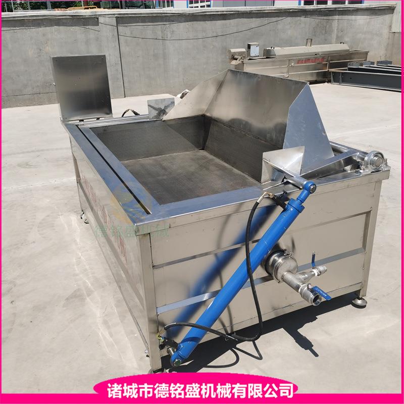 整鸡鹅肉制品油炸锅 自动出料猪肘子油炸机 电加热鸡腿油炸锅