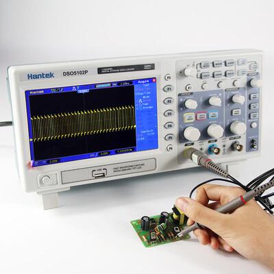 汉泰示波器DSO5102P数字存储示波器 100M示波器DSO5202P 200M