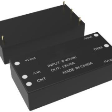 工业特种电源ALA6090-40&18-75Vdc低压直流宽范围输入系列60W