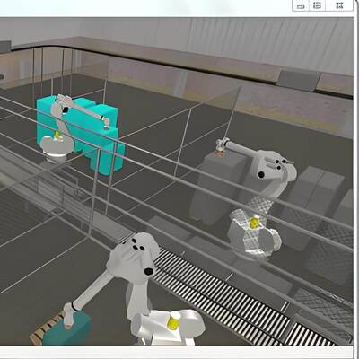 flexsim物流AGV仓储穿梭车彷真密集库模型排队系统模型代做定制作