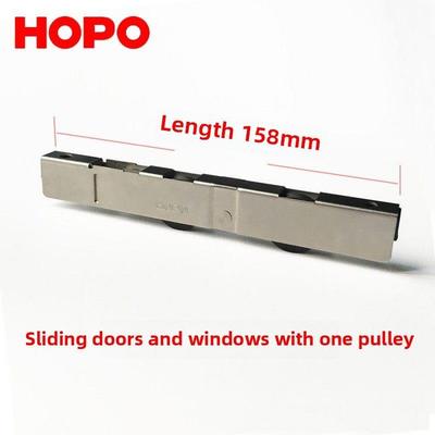 厚朴浩博断桥铝合金滑动门窗滑轮小轮8 #不锈钢两轮窗轮承重90kg