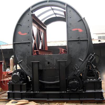 生产能力强 耐磨损电动简易翻车机 FGY-1/6型电动简易翻车机