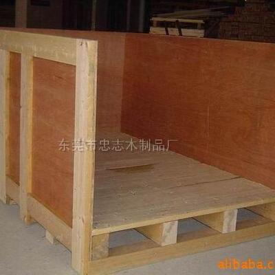 专业厂家直供可加工框架E型胶合板木箱东莞货运围板木箱通用包装