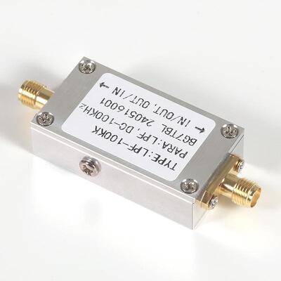 低通滤波器LPF 100K SMA接口DC- 100KHZ
