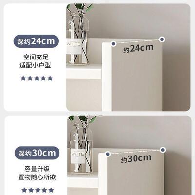 书架置物架落客地简易家用多层厅柜储物柜窄OZZ缝小书靠墙柜边收