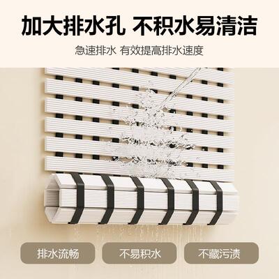 跨境防滑垫可折叠浴室卫生间隔水洗澡淋浴脚踩踏垫子门口防摔地毯