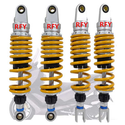 RFY320 适用摩托车越野车跨骑街车踏板车改装8mm弹簧后减震器避震