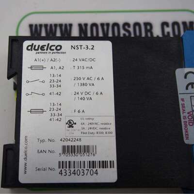 丹麦DUELCO继电器NST-2004F 42012301 NST-3.2 42041248
