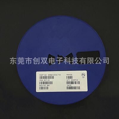 MMBZ12VALT1G丝印12ASOT-23贴片TVS保护二极管MMBZ12VALT1G