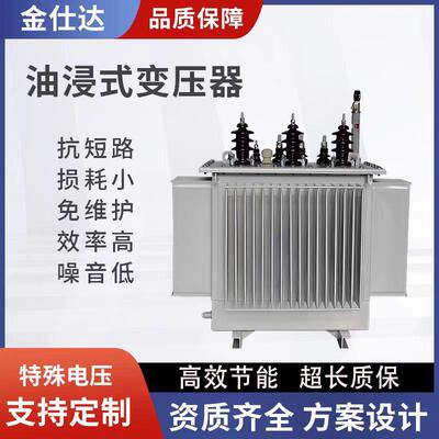s20s13压10KV电力油浸式变压器千瓦100/250/315/400/500/630KVA