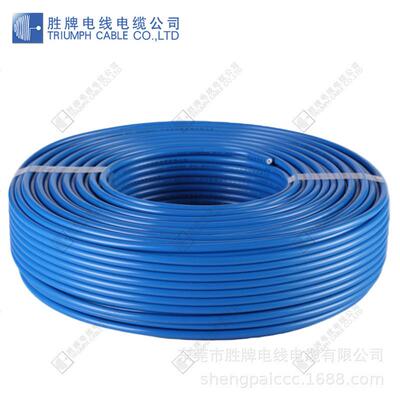 胜牌电线BVV35.0平方双层护套实心铜国标阻燃线单芯铜家装用线